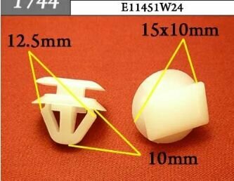 AUTOGUR клипса крепежная Mazda E11451W24 AGA968 набор 5 шт