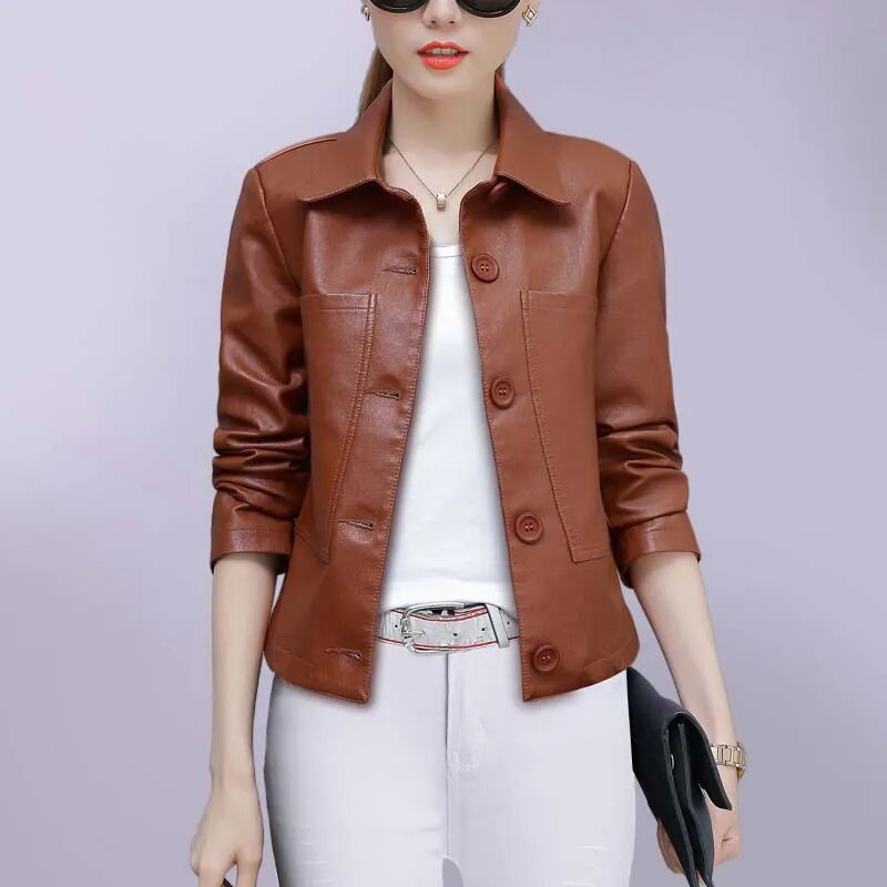 Куртка кожаная