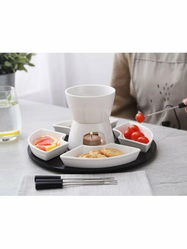 Набор для фондю, чаша: 10.5 см, 0.44 л, количество персон: 4 YZ