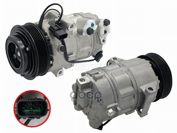 Компрессор кондиционера Hyundai Tucson 21- / Kia Sportage 21- Sat арт. ST-245-0051