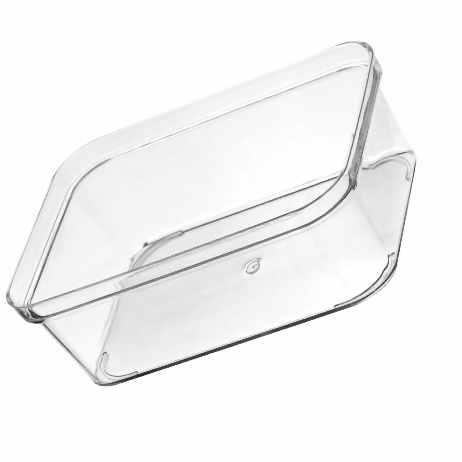 Лотки для хранения ящиков, прочный прозрачный пластиковый ящик для хранения, разделительная коробка для кухни, средняя квадратная коробка