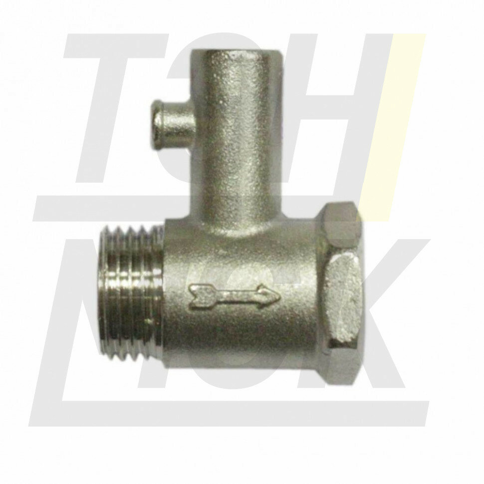 Набор 2 шт Предохранительный клапан для водонагревателя Ariston 8 бар 1/2, KM100509