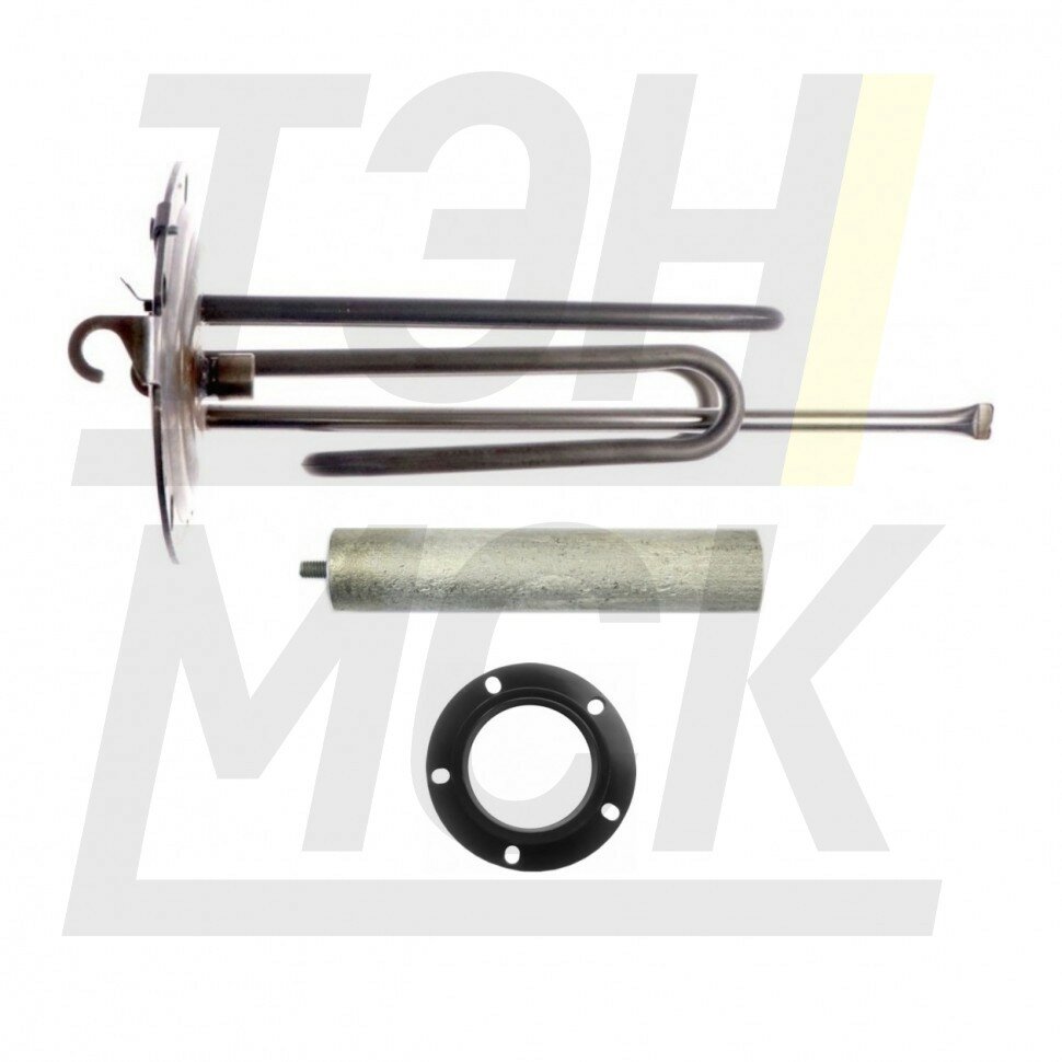 Комплект ТЭН 2,5 кВт (2500 Вт) для водонагревателя Ariston Velis, ABS VLS QH, ABS VLS EVO + прокладка + анод, 151746K