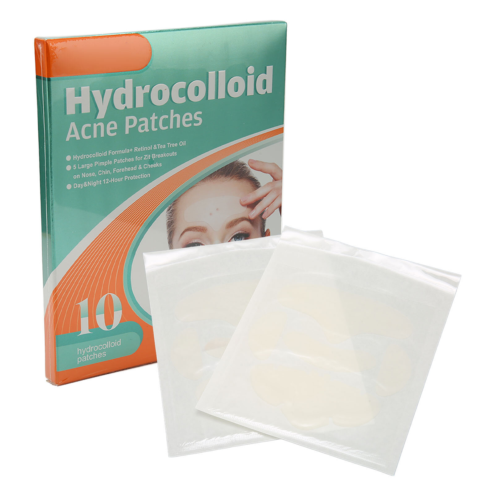 2 шт, пластыри от прыщей, пятна, впитывающие гидроколлоидные пластыри от прыщей для носа, щек