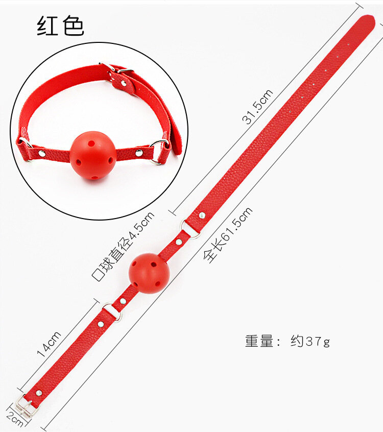 Пары взрослых развлечений альтернативный бондаж постельные принадлежности секс принадлежности SM шариковый кляп силиконовый кляп реквизит оральные кандалы мужские и женские игрушки