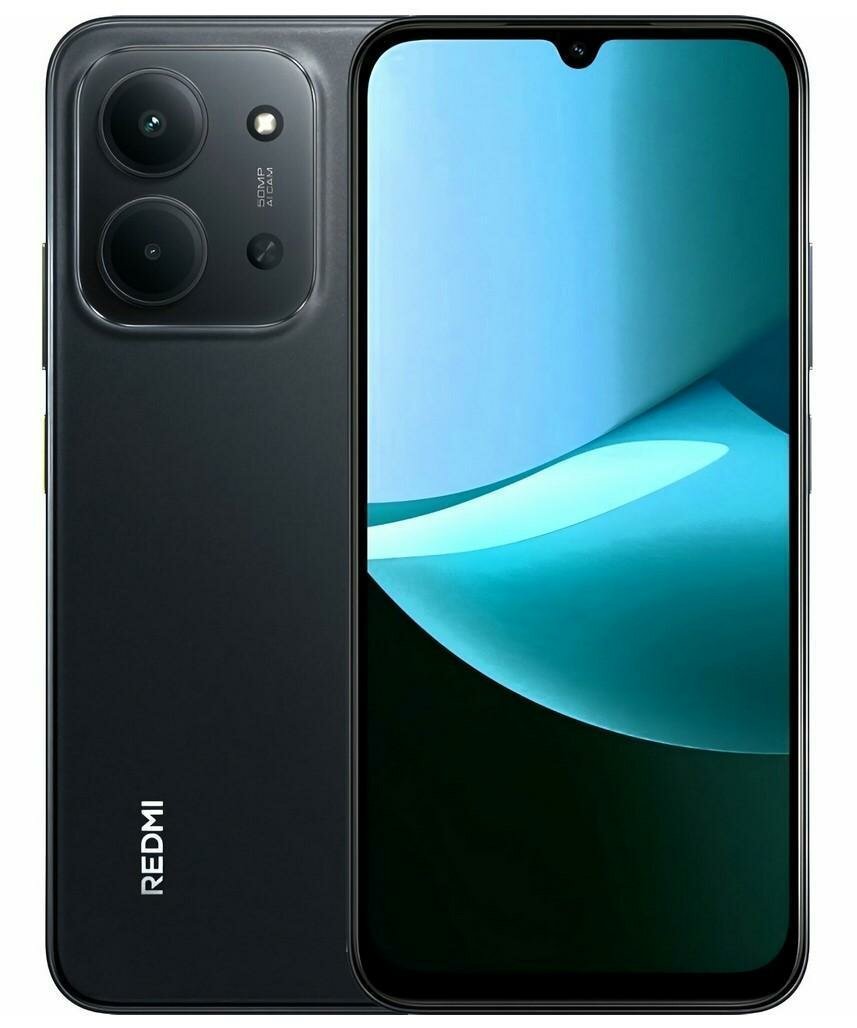 Смартфон Xiaomi Redmi 15С (NFC) 8/256 Гб Черный 2 sim 6.9″ IPS, 120Hz 2G, 3G, 4G 6000 mAh