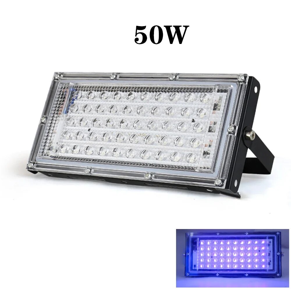 50W УФ-прожектор для улицы, Only wires no plug