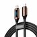 Кабель Toocki USB Type-C 2m, PD 20W, коричневый