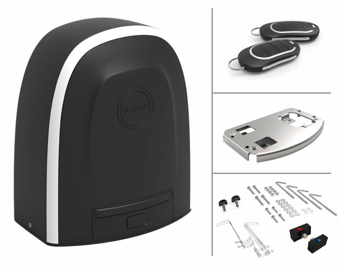 RTO-500MKIT (магниты) Комплект привода для откатных ворот ALUTECH Roteo