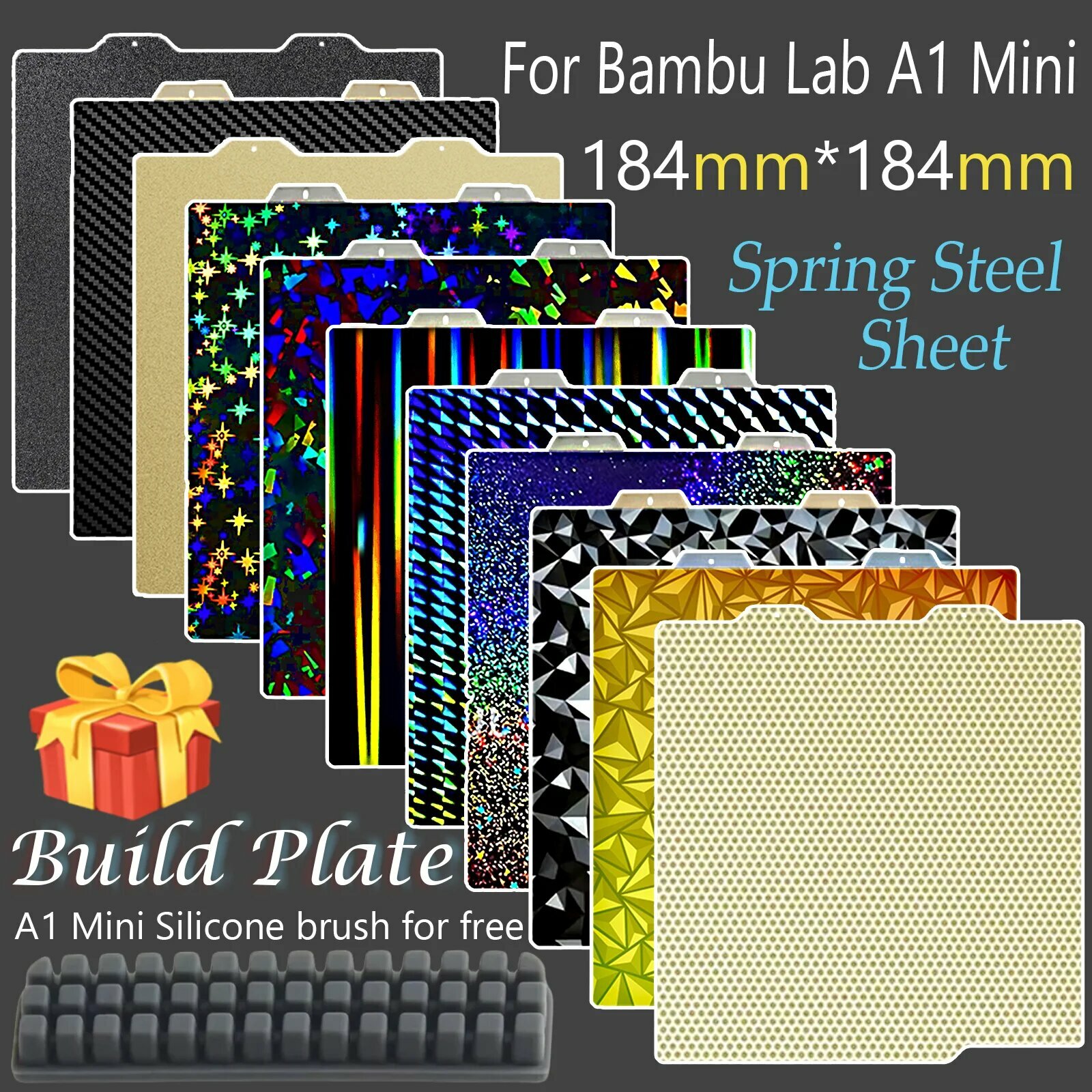 Рабочая пластина для Bambu Lab A1 Mini, PET-PEO, 1PCS — фото 1
