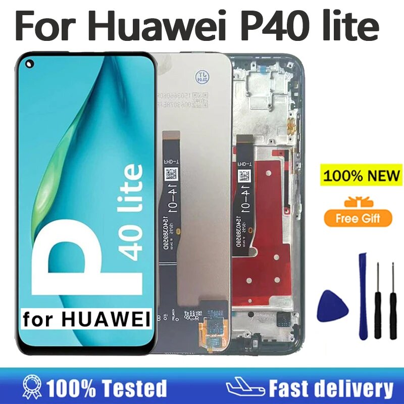 Дисплей для Huawei P40 Lite 4G, No Frame, 6.4"