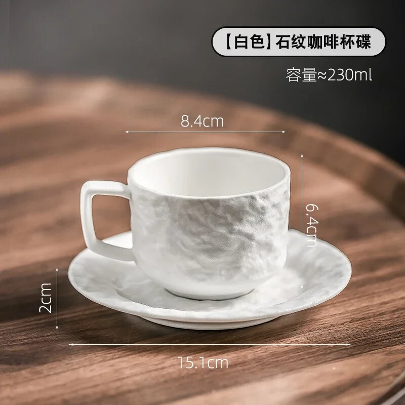 Керамическая чашка Скандинавская керамическая посуда Ресторан, гостиничный стакан. Чашка для кофе