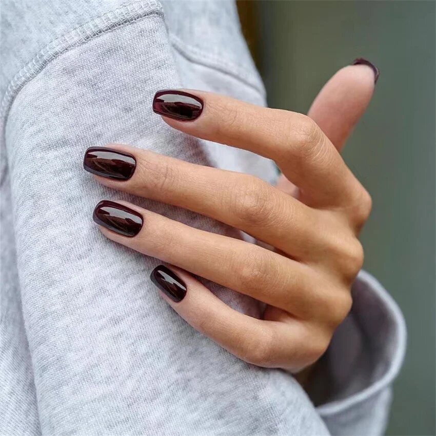 Акриловые накладные ногти 24 шт. PDJ2824-Fake nails