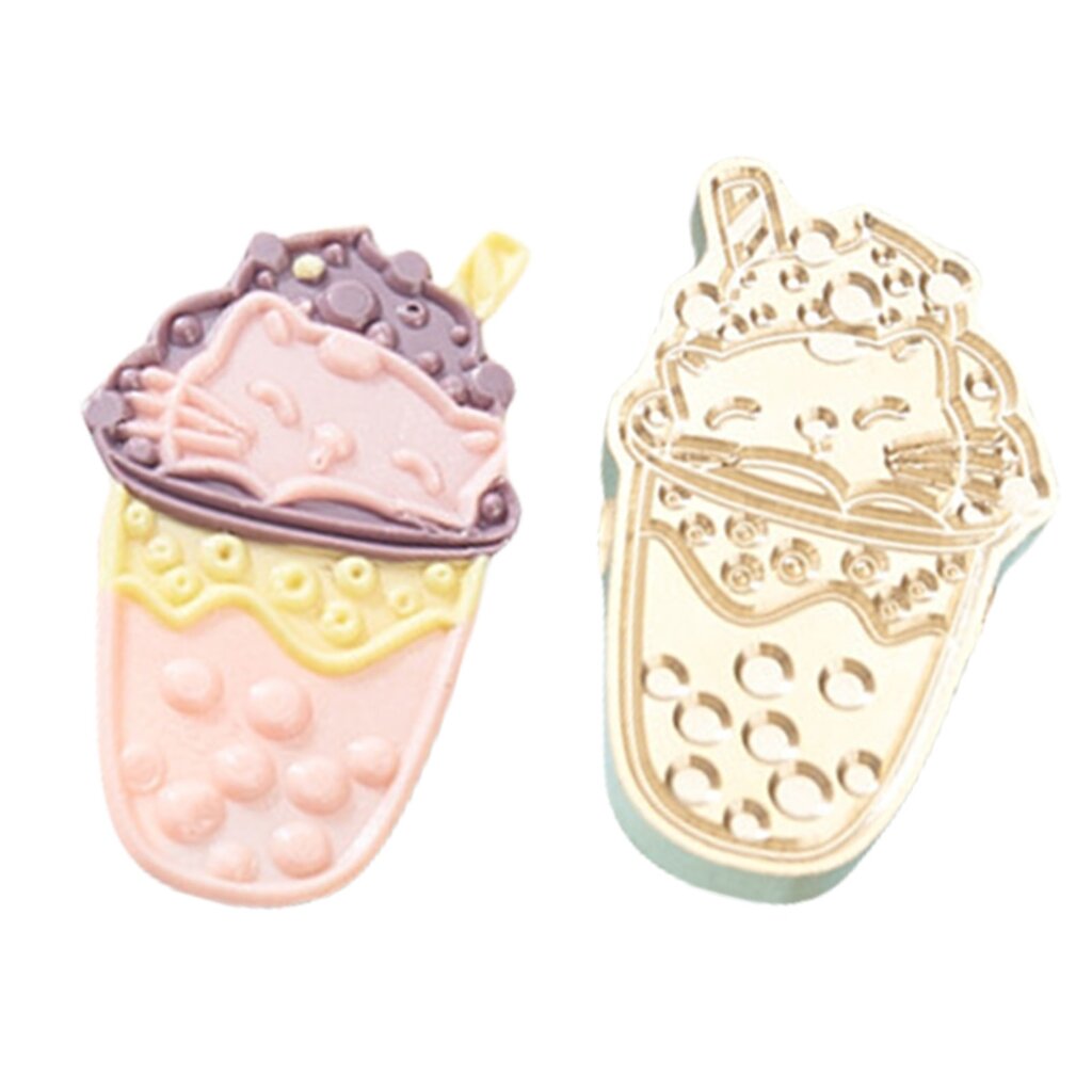 Печать для воска серии Cats Ice Cream для украшения приглашений, конвертов, карточек, писем и фото