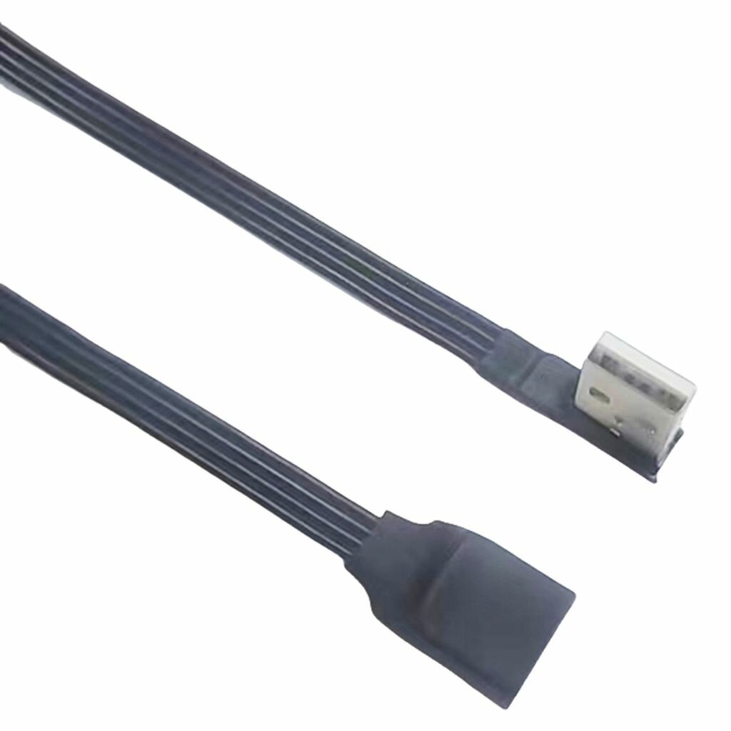 USB 2.0 Кабель Мужской-Женский Удлинитель 90 Градусов