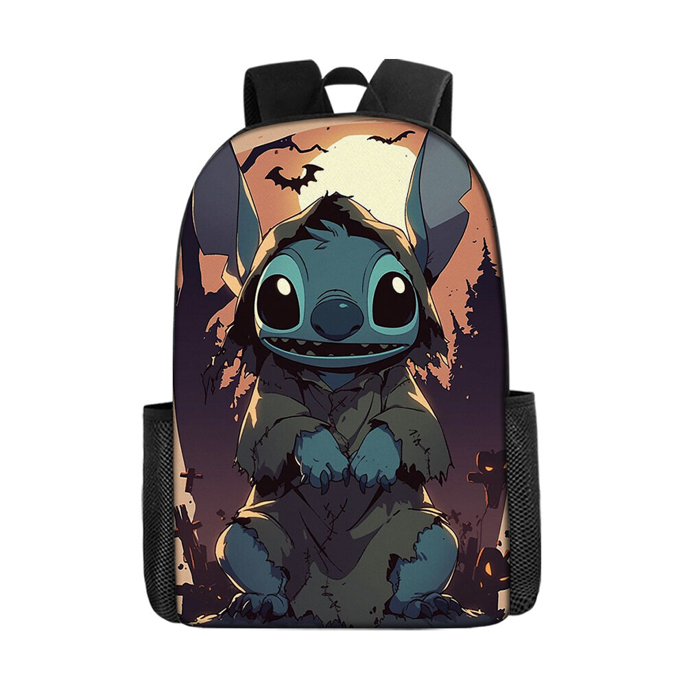 Рюкзак Stitch, новинка 2025 года, универсальный, большой вместимости, легкая маленькая сумка из ткани Оксфорд, модный простой рюкзак