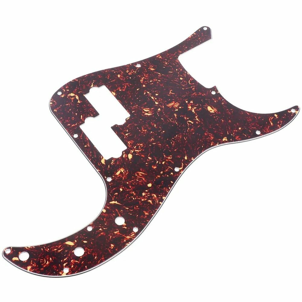 Пластиковая Защитная Пластина Pb P Bass Pickguard Коричневого Цвета 37X20 См Для Защиты От Царапин 1 Упаковка