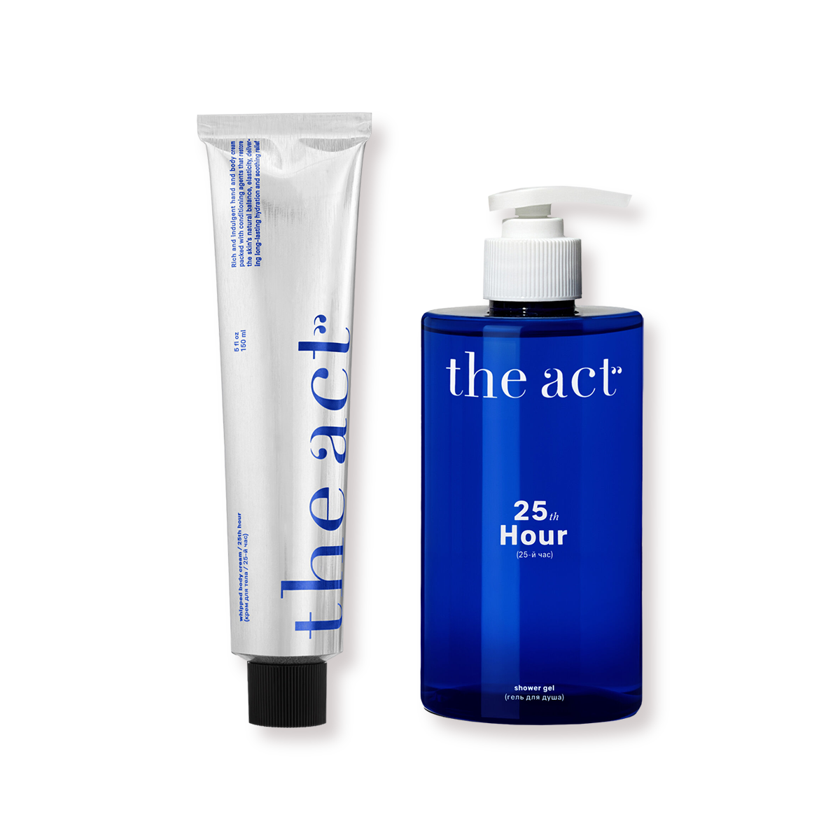 Набор The Act гель для душа и крем для тела 25-й Час, с ароматом арабского жасмина