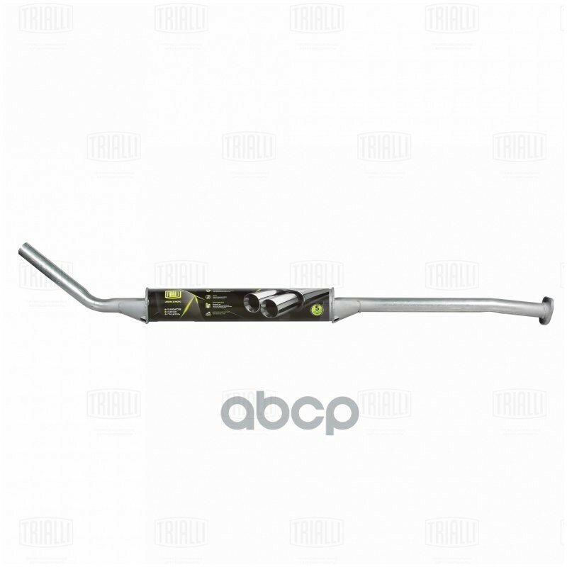 Глушитель для а/м Лада 2131 Евро-2 доп. (резонатор) (алюм. сталь) TRIALLI EAM 0138 Trialli арт. EAM 0138