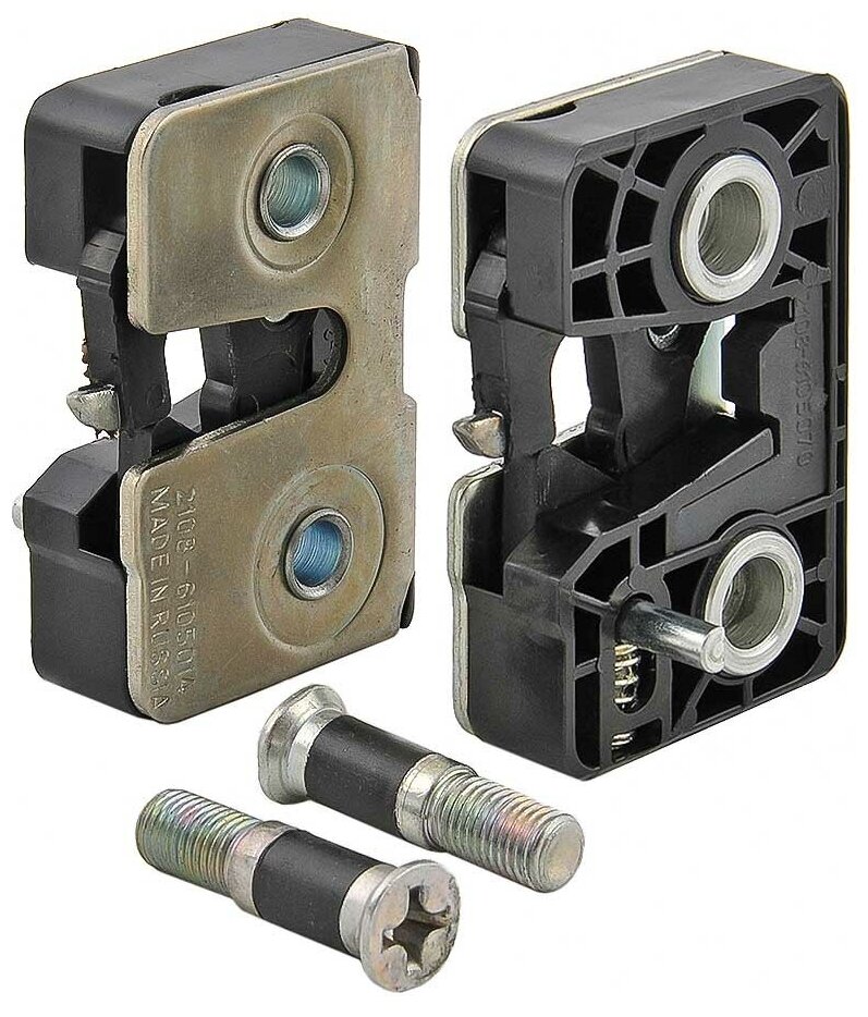 Замки двери наружные птимаш 2108 бесшумные + фиксатор 2 шт 2108-6105014