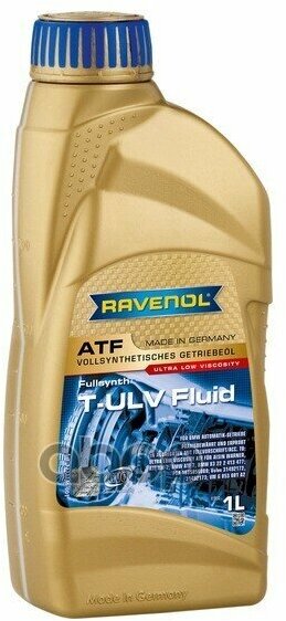 Трансмиссионное масло RAVENOL ATF T-ULV Fluid (1л) Ravenol арт. 4014835868687