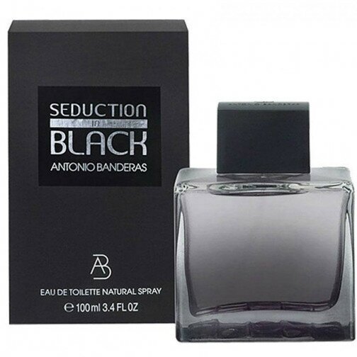 Туалетная вода Antonio Banderas мужская Seduction In Black 100 мл