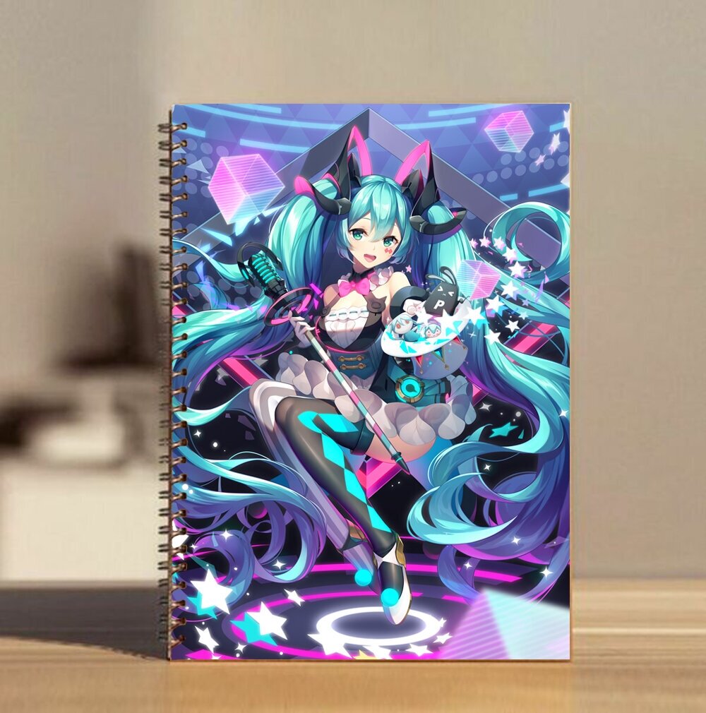 Скетчбук А5 по аниме Хацунэ Мику / Miku Hatsune №53