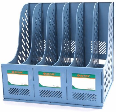 Лоток вертикальный пластиковый на 6 отделов