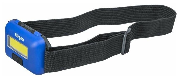 Фонарь Navigator 14 660 NPT-H24-3AAA налобный 3 режима 1COB LED 3Вт; блист. Navigator 14660