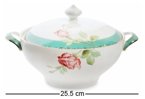 Супница с крышкой Роза (Milano Rose Pavone) JK-232 113-451925