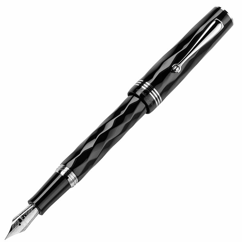 Перьевая ручка Montegrappa Brenta Black F. Артикул BRENTA-C-FP-F
