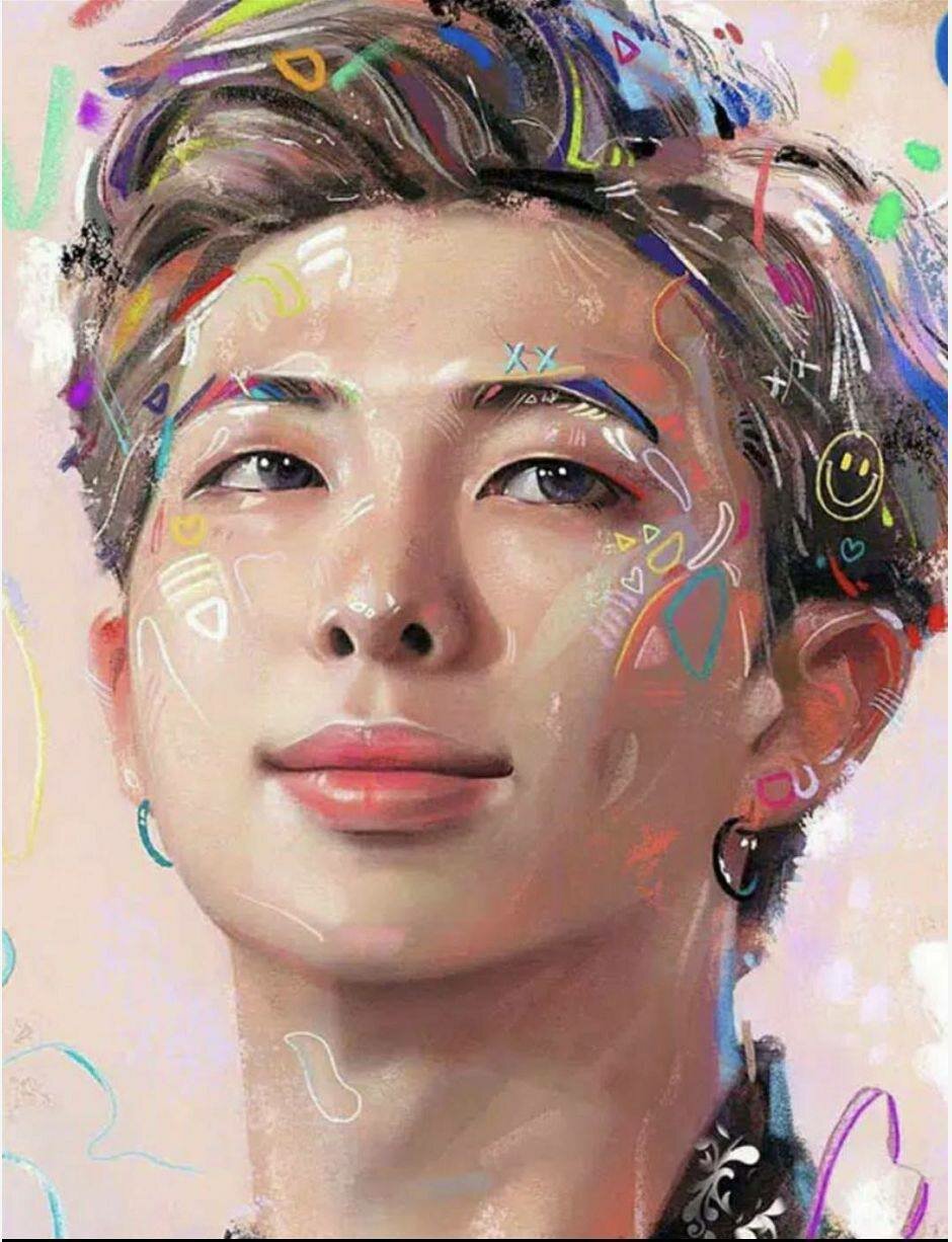 Алмазная мозаика BTS K-pop Битиэс BT21
