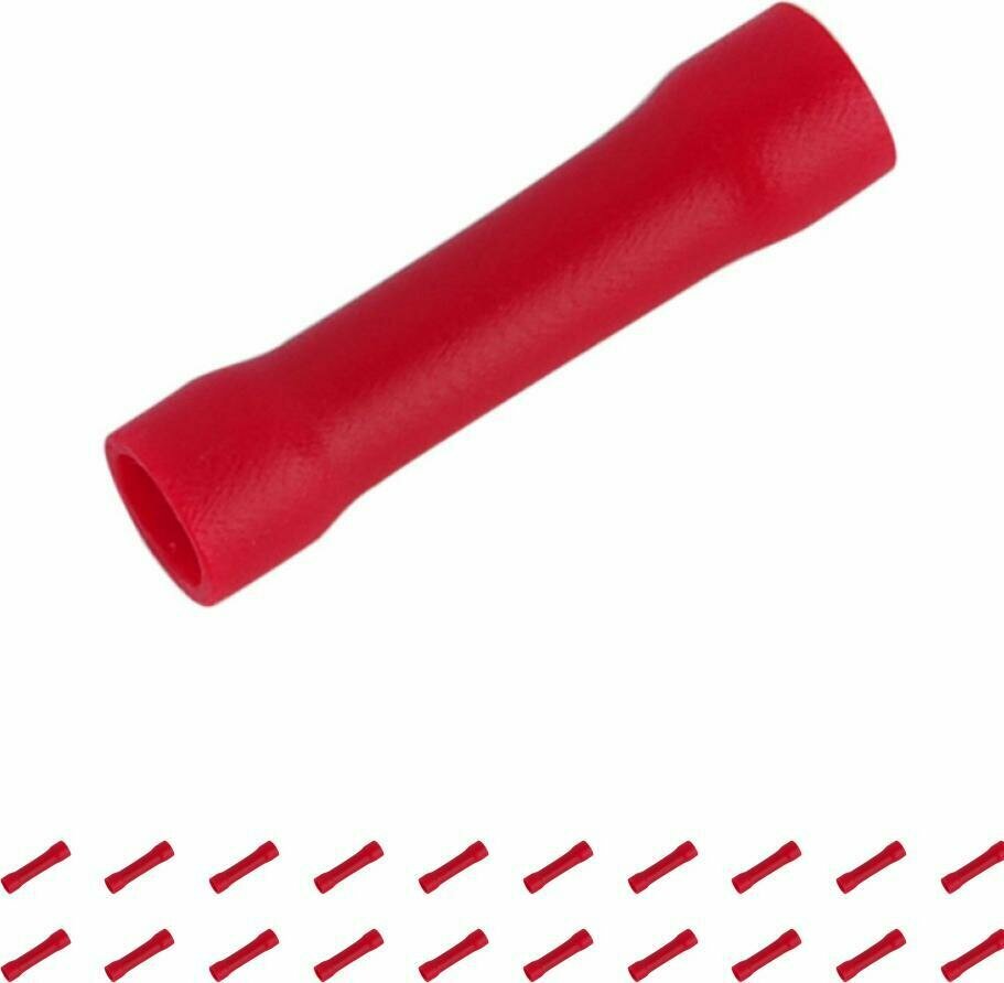 Гильза Rexant 6-10мм2 латунная изолированная соединительная (комплект из 50 шт)