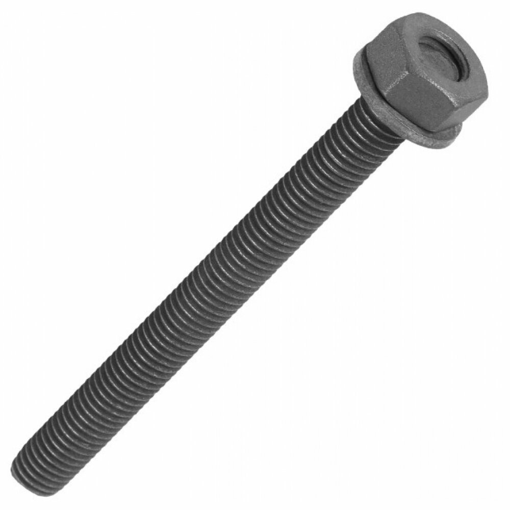Европартнер Анкерная шпилька 10x110мм с гайкой и шайбой, покрытие ТДЦ, кл. пр 5.8 10 шт. 0063 D2