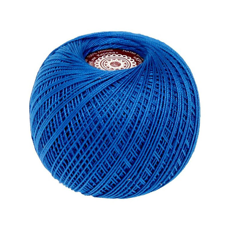 СПБ 'Кружевница' пряжа 100% мерсеризованный хлопок 20 г 195 м для кружевного вязания цвет №4706 яр. салатовый (1шт)