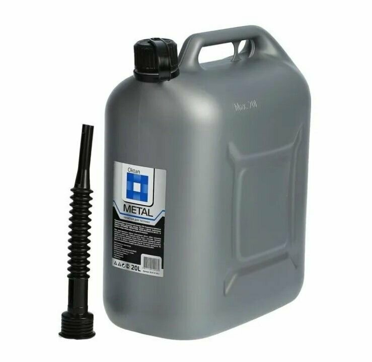 Канистра пластиковая для ГСМ Oktan Metal 20л