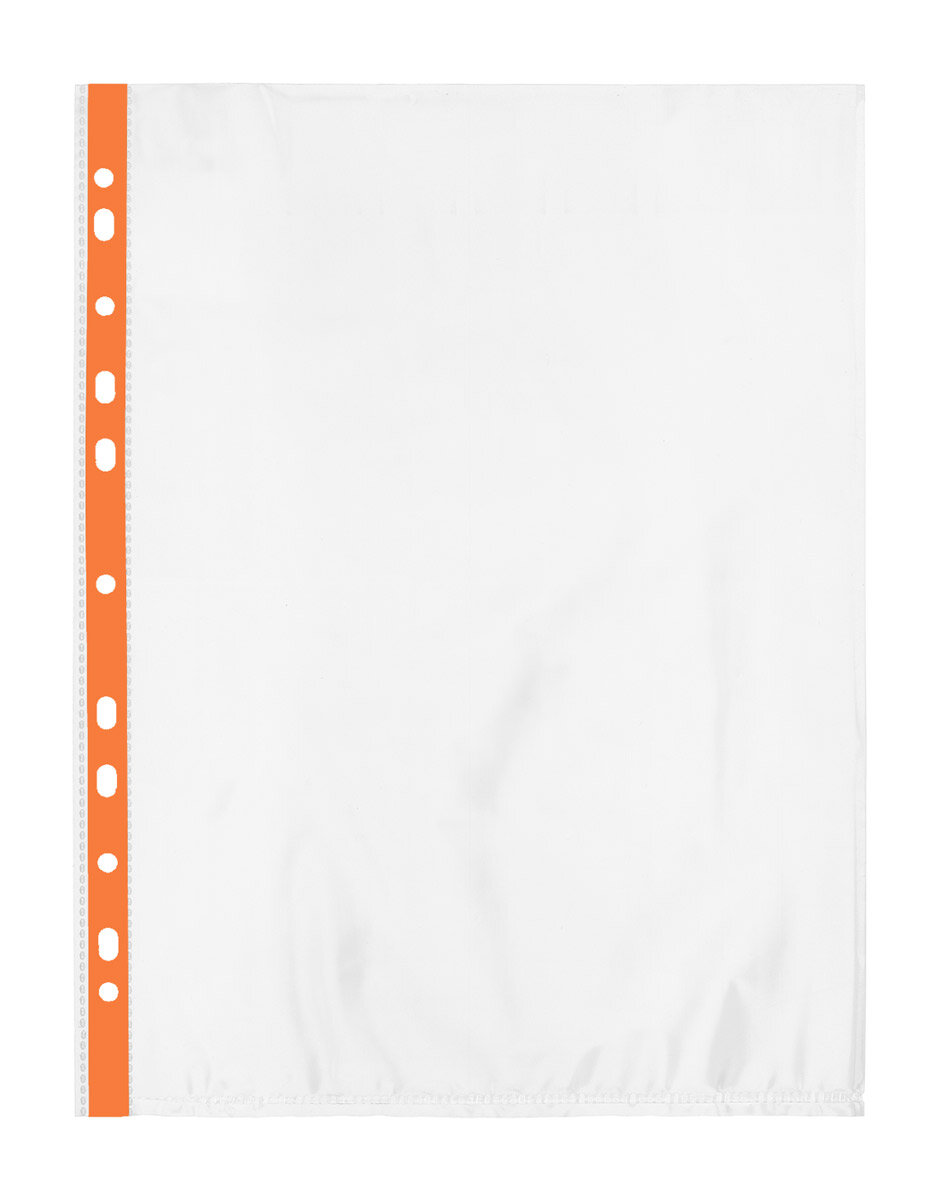 Expert Complete Premier Файл-вкладыш A4 20 шт цветной полосой 30 мкм оранжевый EC290904