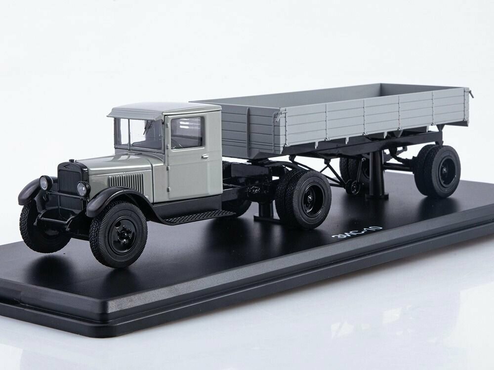 Масштабная модель ЗИС-10 с полуприцепом