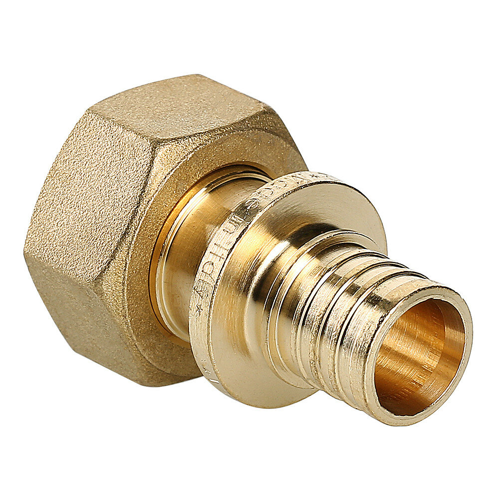 Переходник с накидной гайкой 20х1/2" аксиальный VALTEC VTm.422. G.002004