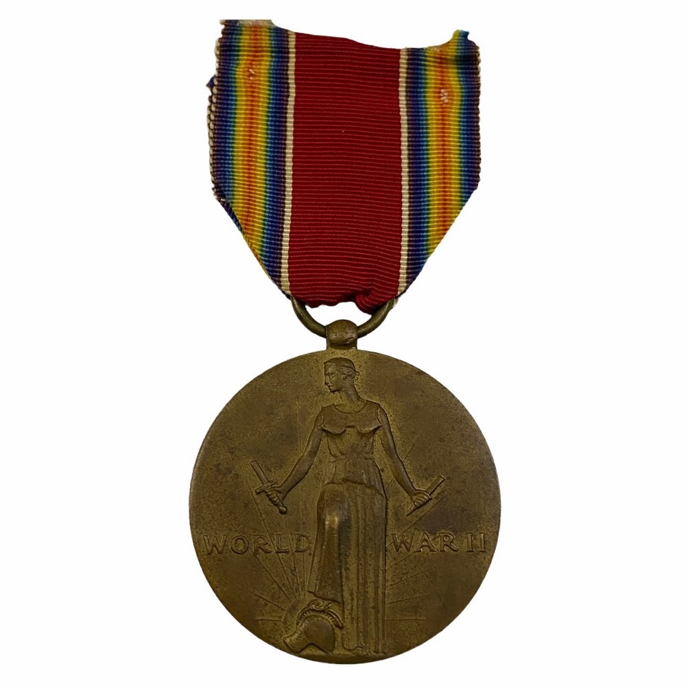 США, медаль "За победу во Второй мировой войне 1941-1945 гг." 1945 г. (2)