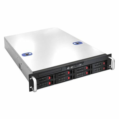 Корпус для сервера монтируемый в стойку EXEGATE Pro, 2U, 2 x 800 Вт, черный [ex292414rus]