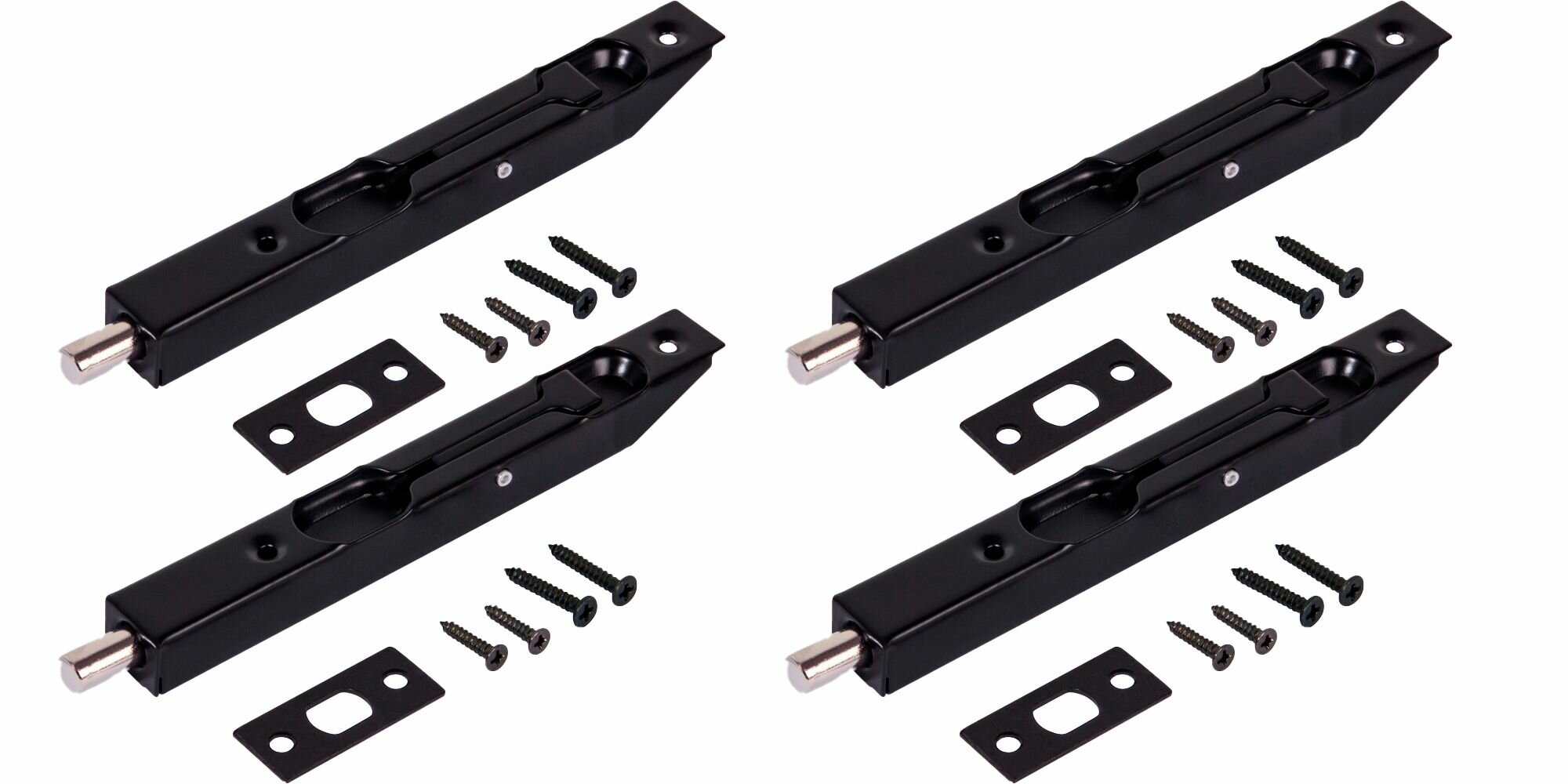 Упор торцевой Fuaro FB 140-16 BL черный (комплект 4 штуки)