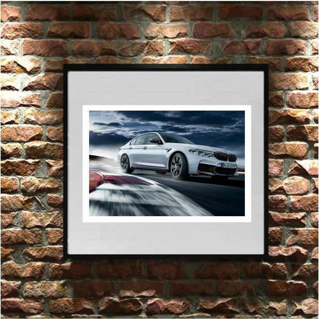 Плакат "bmw m5 performance" от Cool Eshe из коллекции "Автомобили", плакат А4
