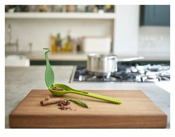 Ложка для варки трав и специй / Универсальная шумовка / Профессиональная ложка для поваров/ ложка для супа/ шумовка