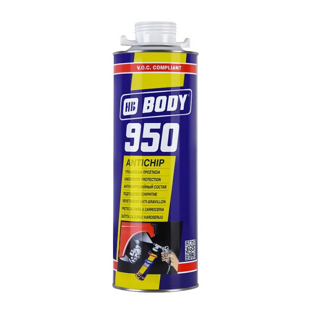 Антикор белый, 1 кг, Body 950, артикул 9500100001, защита кузова