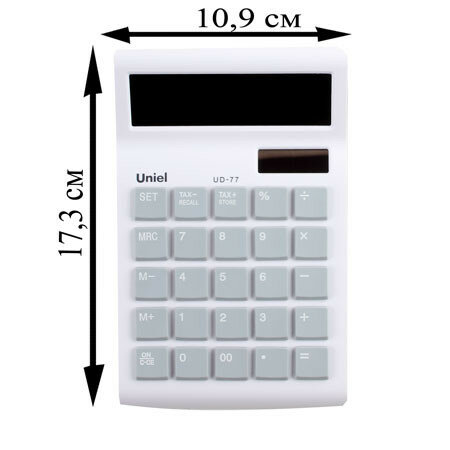 UD-77 Калькулятор настольный. Для офисов, торговли и бытового использования.