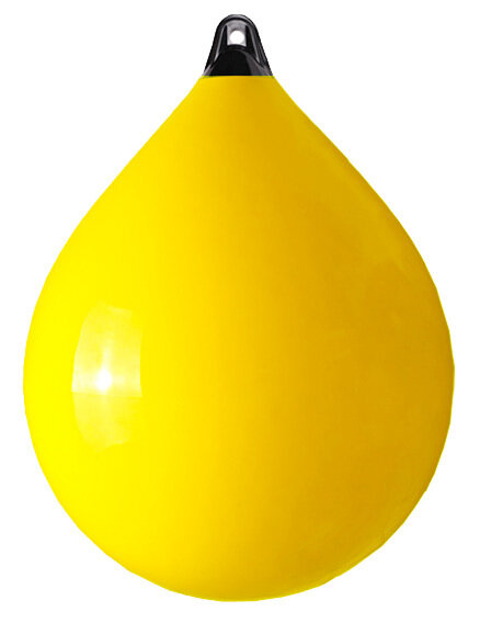 Буй "Solid head", 35х48 см, желтый. (10005496)