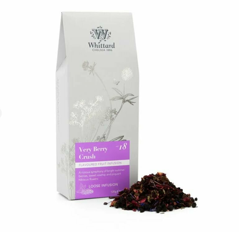 Листовой чай Whittard Chelsea 1886 Very Berry Crush, 3 x 120г