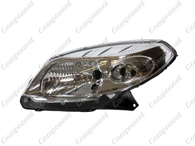 Фара Renault Sandero 08- с эл/корректором левая Component