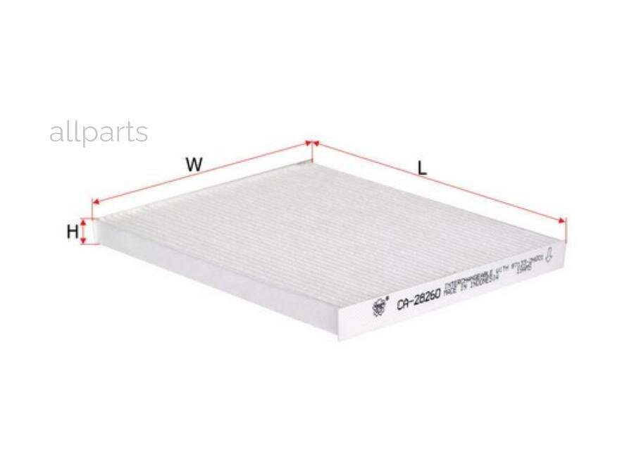 SAKURA CA28260 Фильтр салонный SAKURA CA28260
